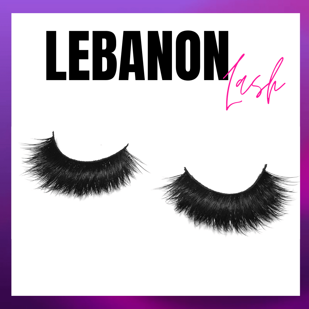 Lebanon 3D Mink Strip Lashes | The Lash Store – The Lash Store HQ