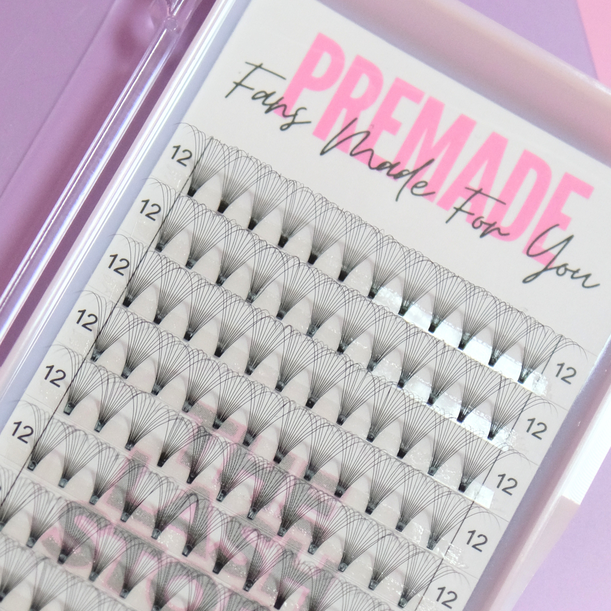 2D to 10D Premade Volume Lash Fan Trays | The Lash Store HQ