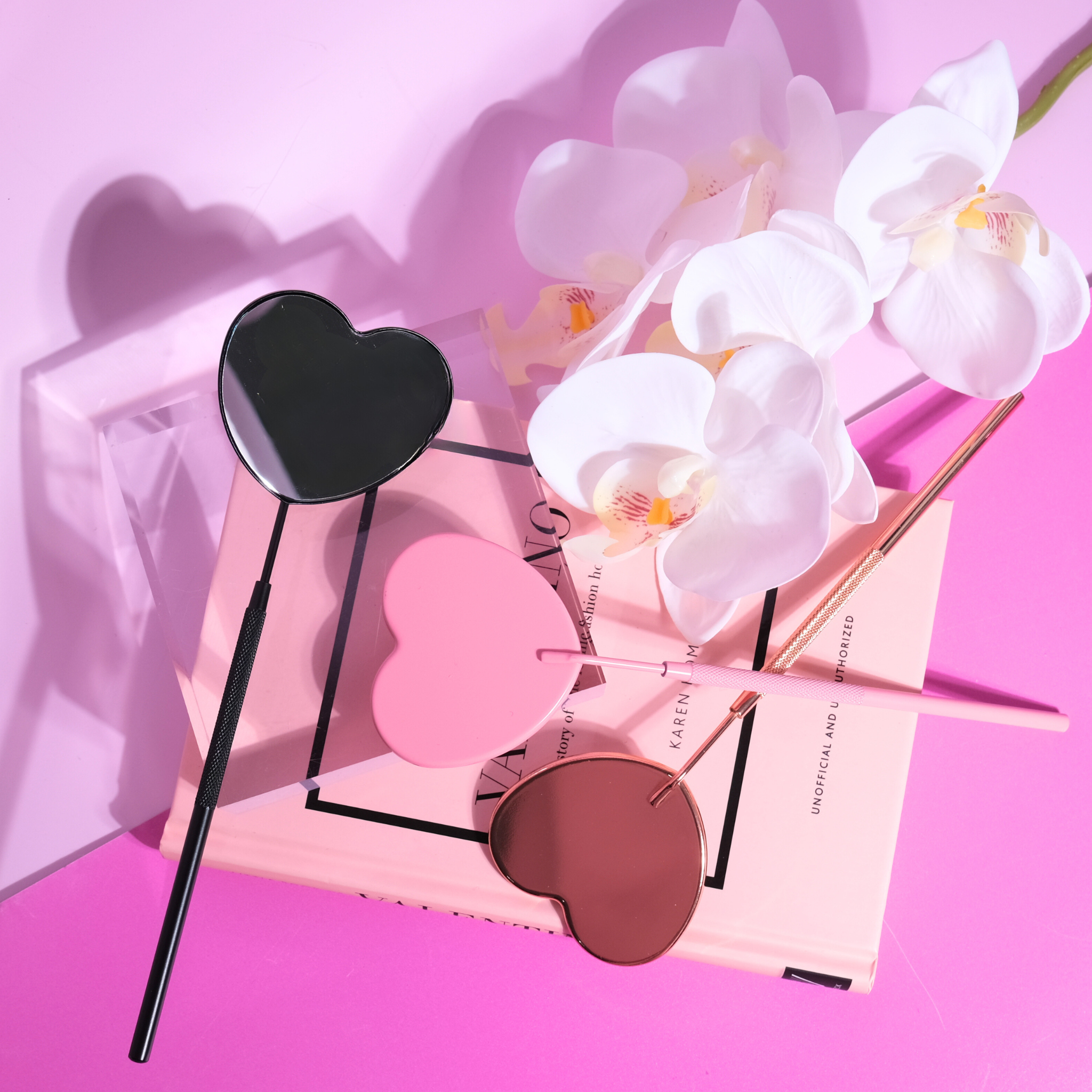 Heart Lash Check Mirrors | The Lash Store HQ