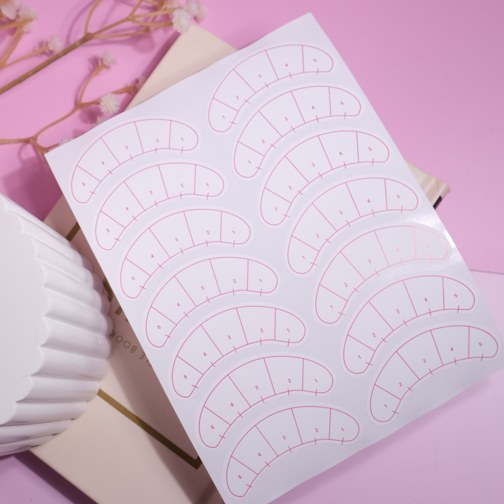 Lash Mapping Stickers 70 pairs | The Lash Store HQ