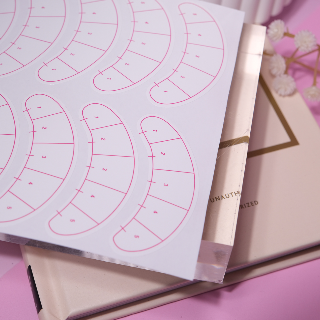Lash Mapping Stickers 70 pairs | The Lash Store HQ