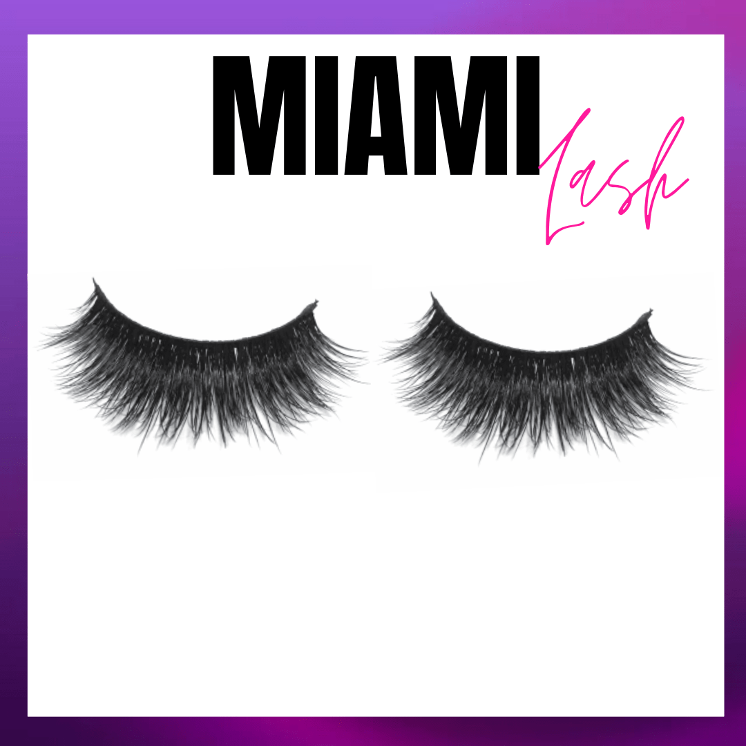 Miami 3D Mink Strip Lashes | The Lash Store – The Lash Store HQ