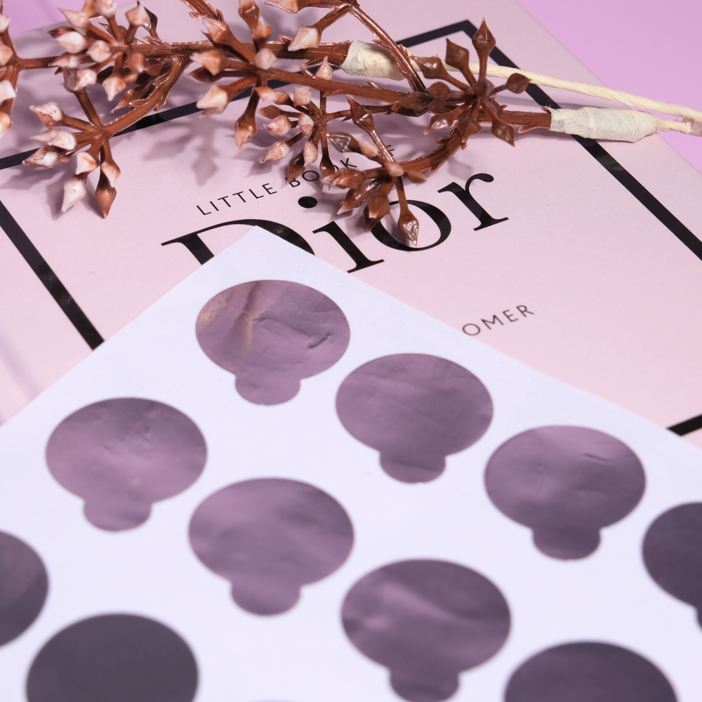 Silver Glue Dot Sticker | The Lash Store – The Lash Store HQ